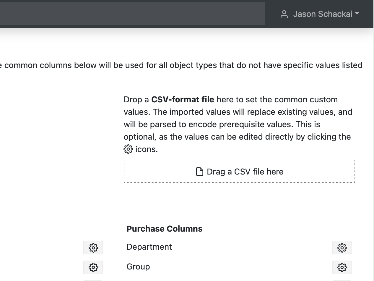 Setting up Dependent Asset Location Fields - Sassafras Software